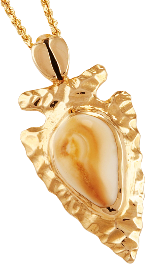Frontier Collection Women's Custom 10-Kt.-Gold Elk-Ivory Arrowhead ...